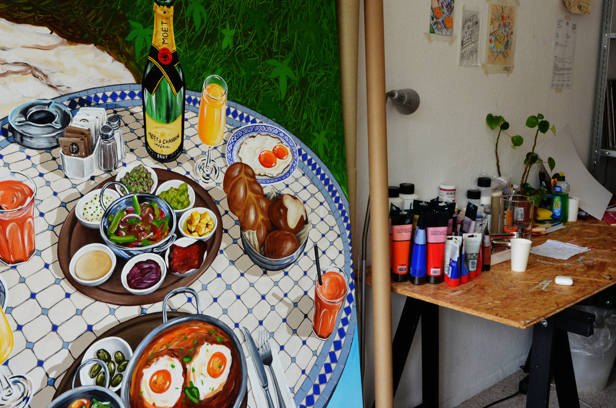 In the Studio with Yam Shalev | NBB Magazine – NBB GALLERY